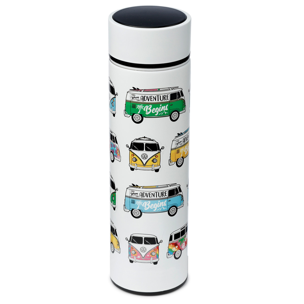 Volkswagen Multi Campervan Digital Thermometer Insulated Drinks Flask ...