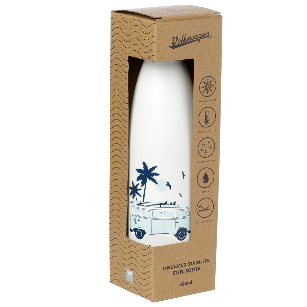 Volkswagen Campervan Explore More Stainless Steel Drinks Bottle ...