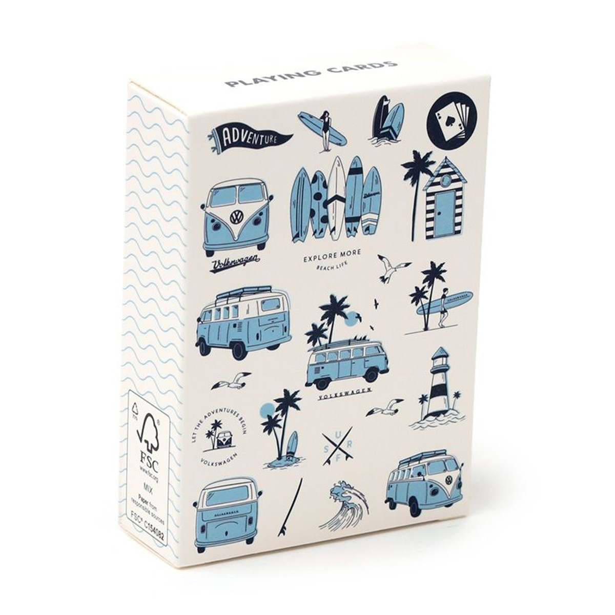 Volkswagen Campervan Explore More Playing Cards - Shuffle up and Deal ...