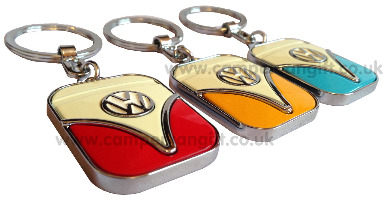 Official VW Campervan Tag Key Ring - Perfect gift for your campervan keys.