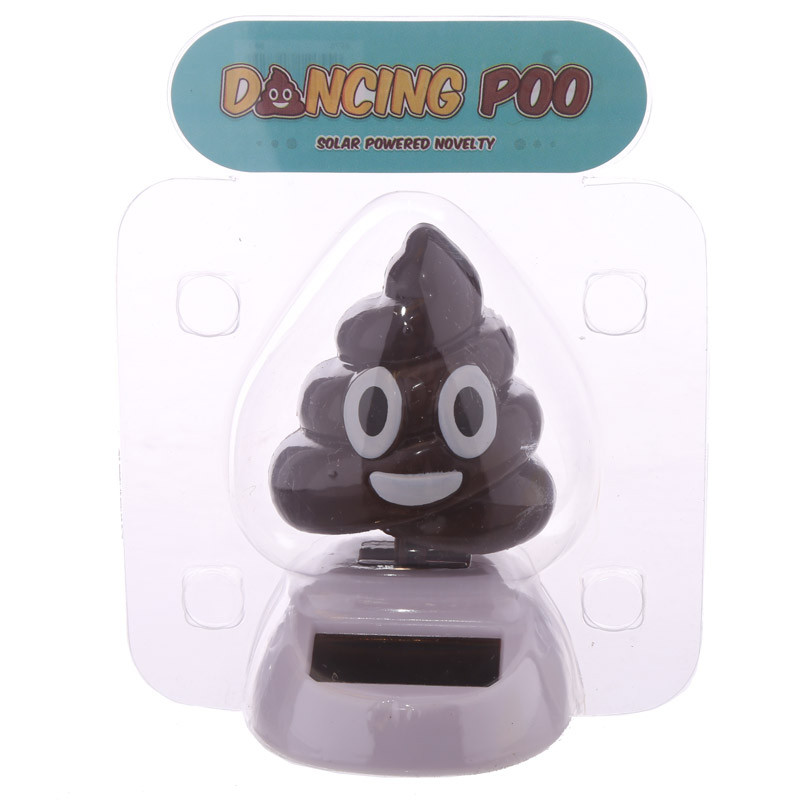 Solar Powered Dancing Emoji Poop - CamperVan Gift Limited