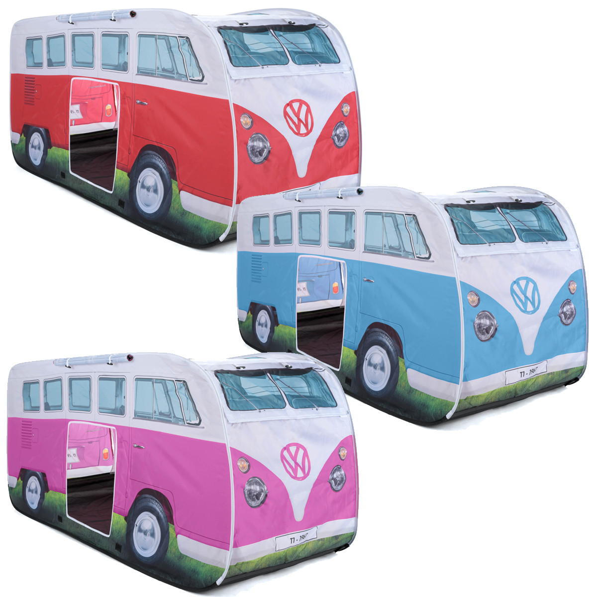 Kids Play VW Campervan Pop Up Tent - Let your children play in their ...