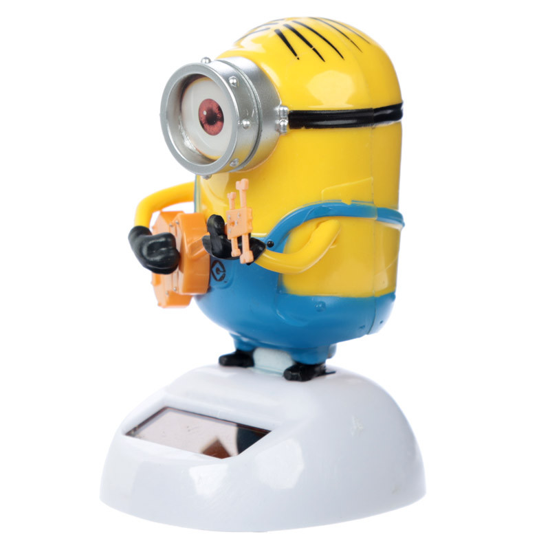 Solar Powered Dancing Minions Stuart - CamperVan Gift Limited
