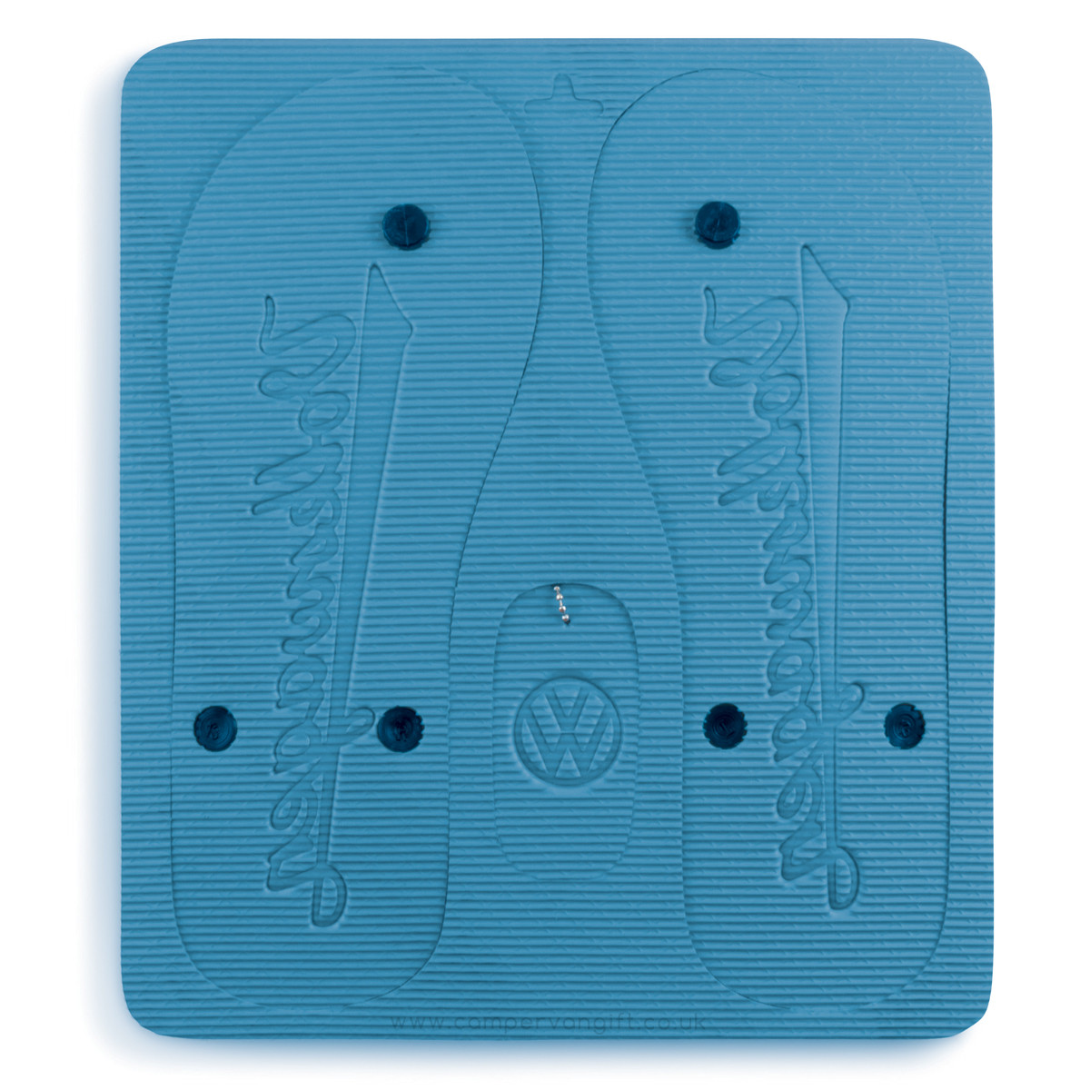 Volkswagen Campervan Beach Life Blue Flip Flops - Essential Beachwear