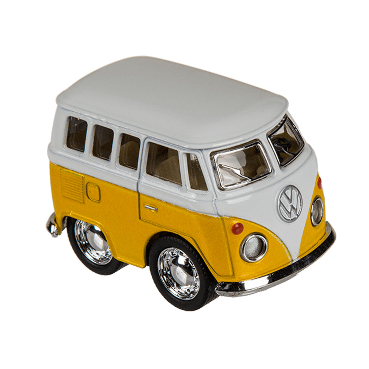Volkswagen Campervan Little Van Diecast Toy Model - Pull Back and Watch ...