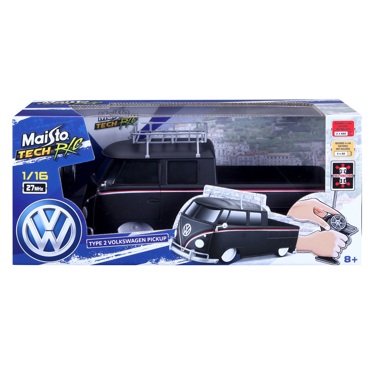 Volkswagen Remote Control Black Campervan Pickup - Campervan Fun for ...