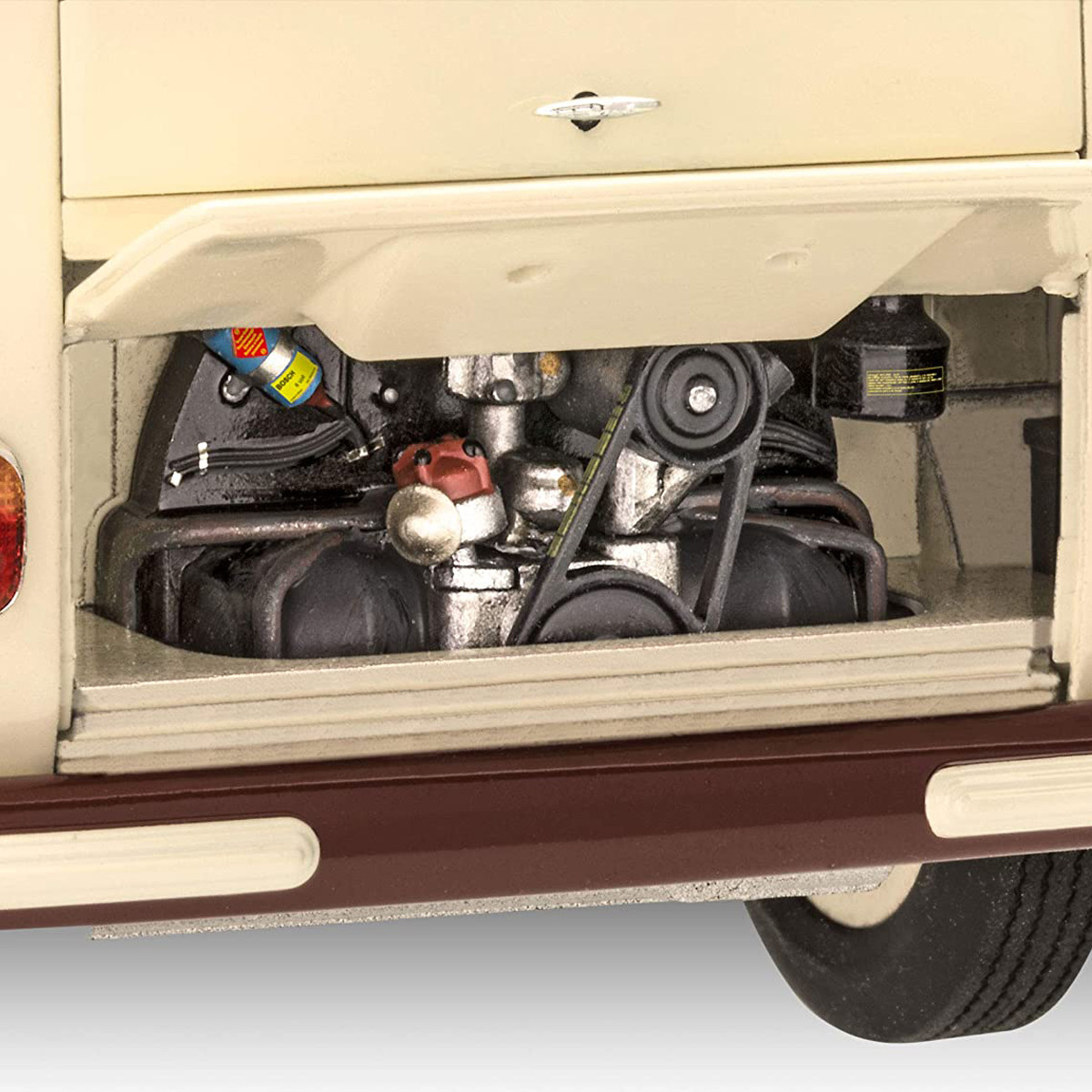 Volkswagen Revell T1 Dr Oetker Campervan Model Kit - Highly Detailed VW ...