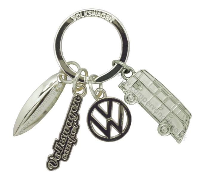 Official VW Campervan Tag Key Ring - Perfect gift for your campervan keys.