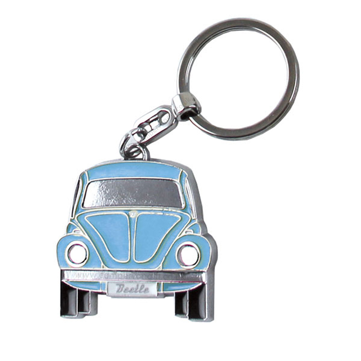 Official VW Beetle Tag Key Ring - Perfect gift for your VW Beetle keys.