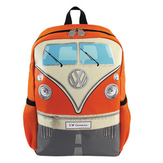 Volkswagen Front Campervan T1 Small Backpack - Idea School Bag for Children