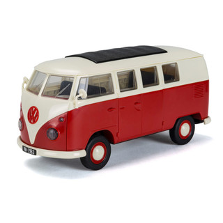 Airfix Quick Build Volkswagen Red Campervan - Requires NO Glue and NO Paint