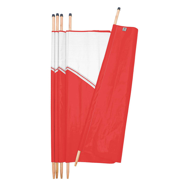 Volkswagen Red Campervan 5 Pole Windbreak - Providing Shelter and ...