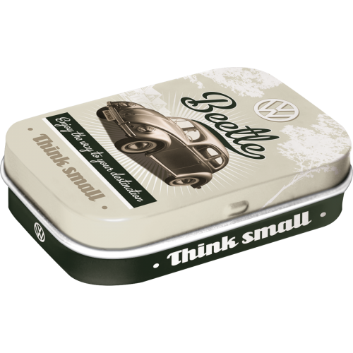 Volkswagen Retro Beetle Metal Mint Box - Making that Journey Fresher