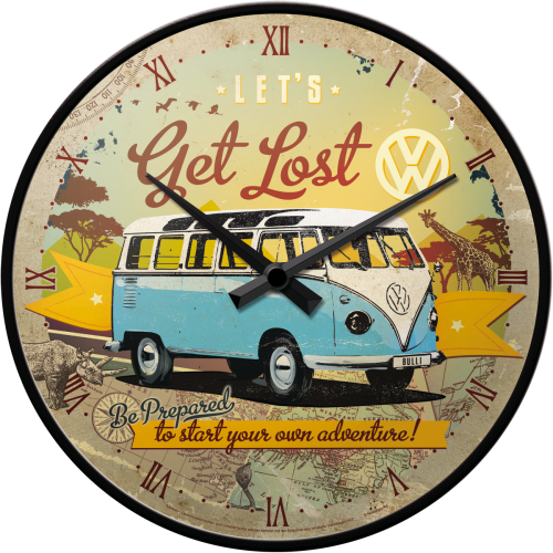 Campervan and Beetle Clocks - Handmade wooden, metal or VW Official ...
