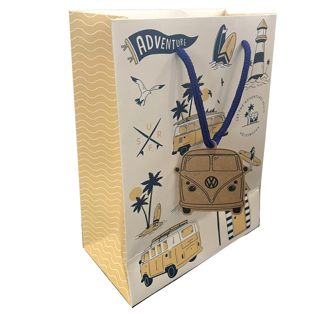 Volkswagen Campervan Explore More Small Gift Bag - Gift Wrapping Made Easy
