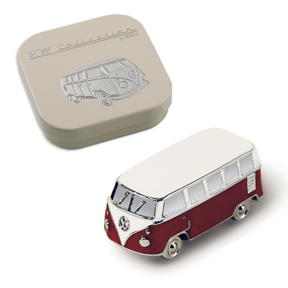 Official VW Campervan Metal Key Ring - Includes Gift Tin Case ...
