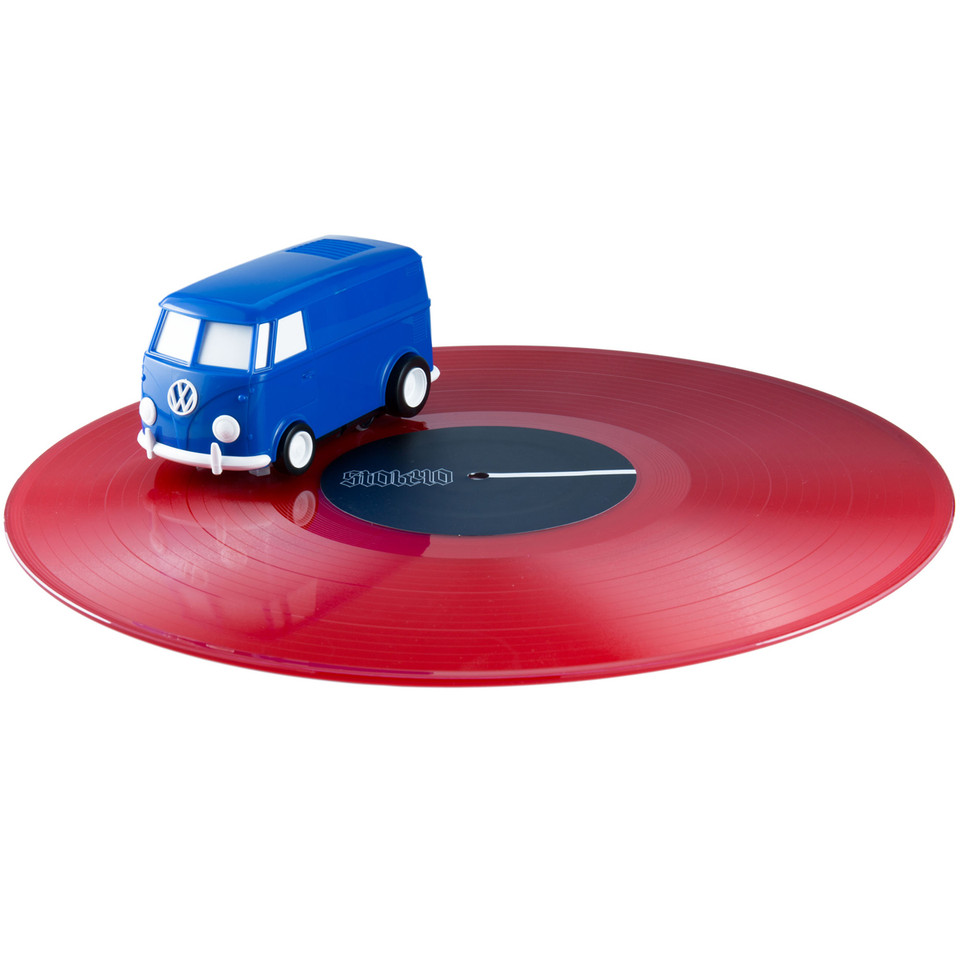 Volkswagen Campervan Vinyl Record Player - Play those tunes in retro style