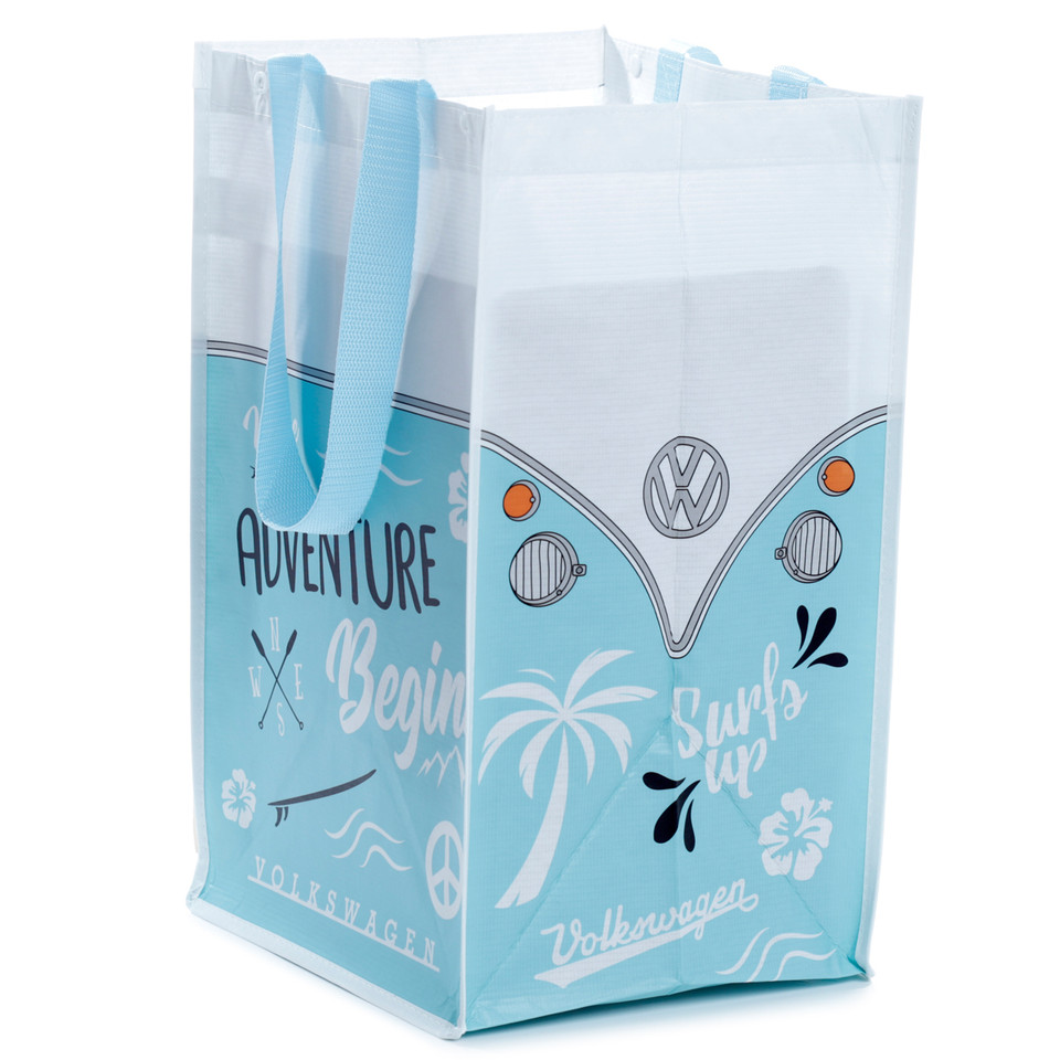 Volkswagen Campervan Adventure Summer Set of 3 Recycling Bags - Eco ...