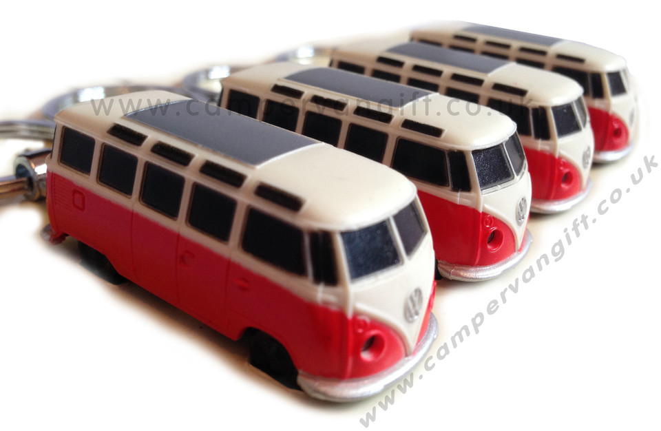 Official VW Campervan Key Ring Torch - Campervan headlights light up ...