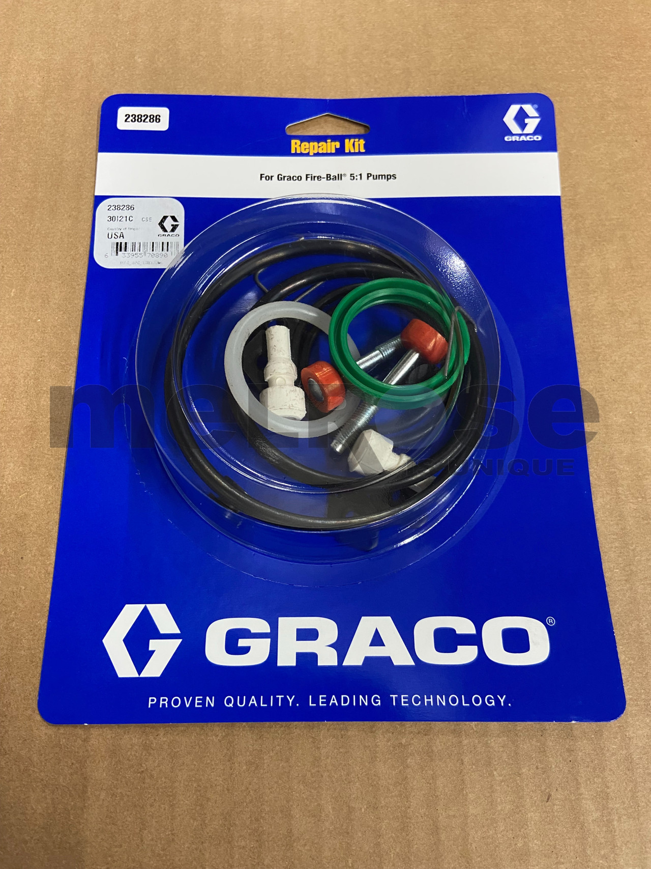 238286 Graco Upper & Lower Repair Kit for Fireball Pump # 203876 ...