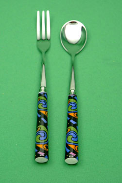 Spoon & Fork Set Celtic Knot - CelticAlley.com