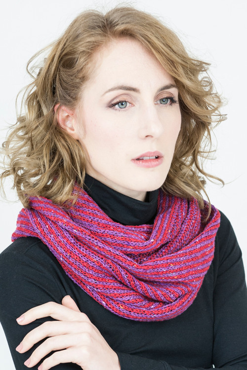 Infinity Scarf Orkney Snood Made by Bill Baber Knitwear in the Color ...