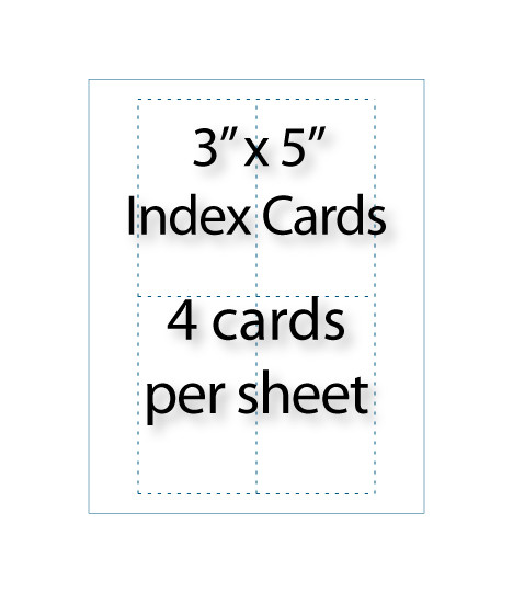 3x5 Printable Note Cards Esselte Printable Index Card 3" X 5" 100