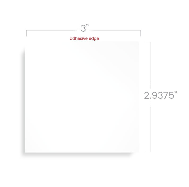 White Post-it® Notes - Stik2it