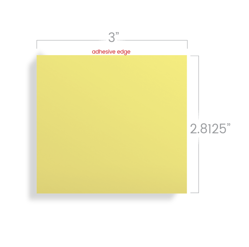 Canary Yellow Post-it® Notes - Stik2it