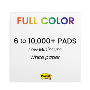 Full Color Post-it® Notes - as low as 1 pad - Stik2it