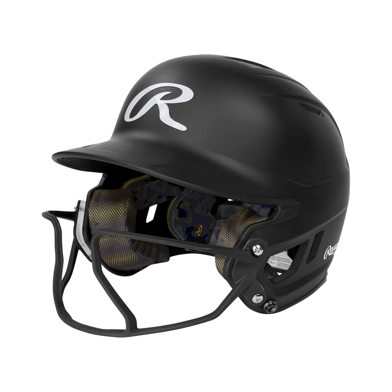 Rawlings Mach Hi-Viz Matte Fastpitch Softball Batting Helmet ...