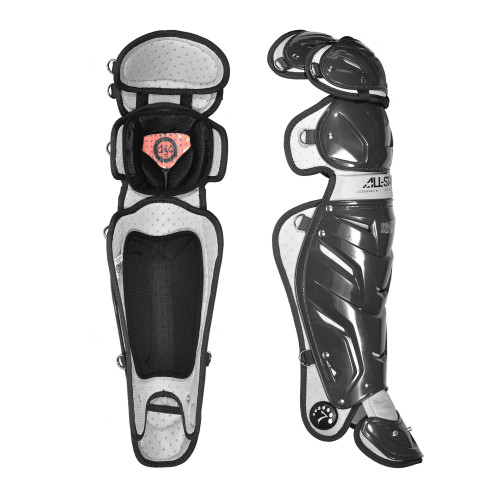 All-Star System Seven 16.5 Inch Adult Baseball Catcher's Leg Guards ...