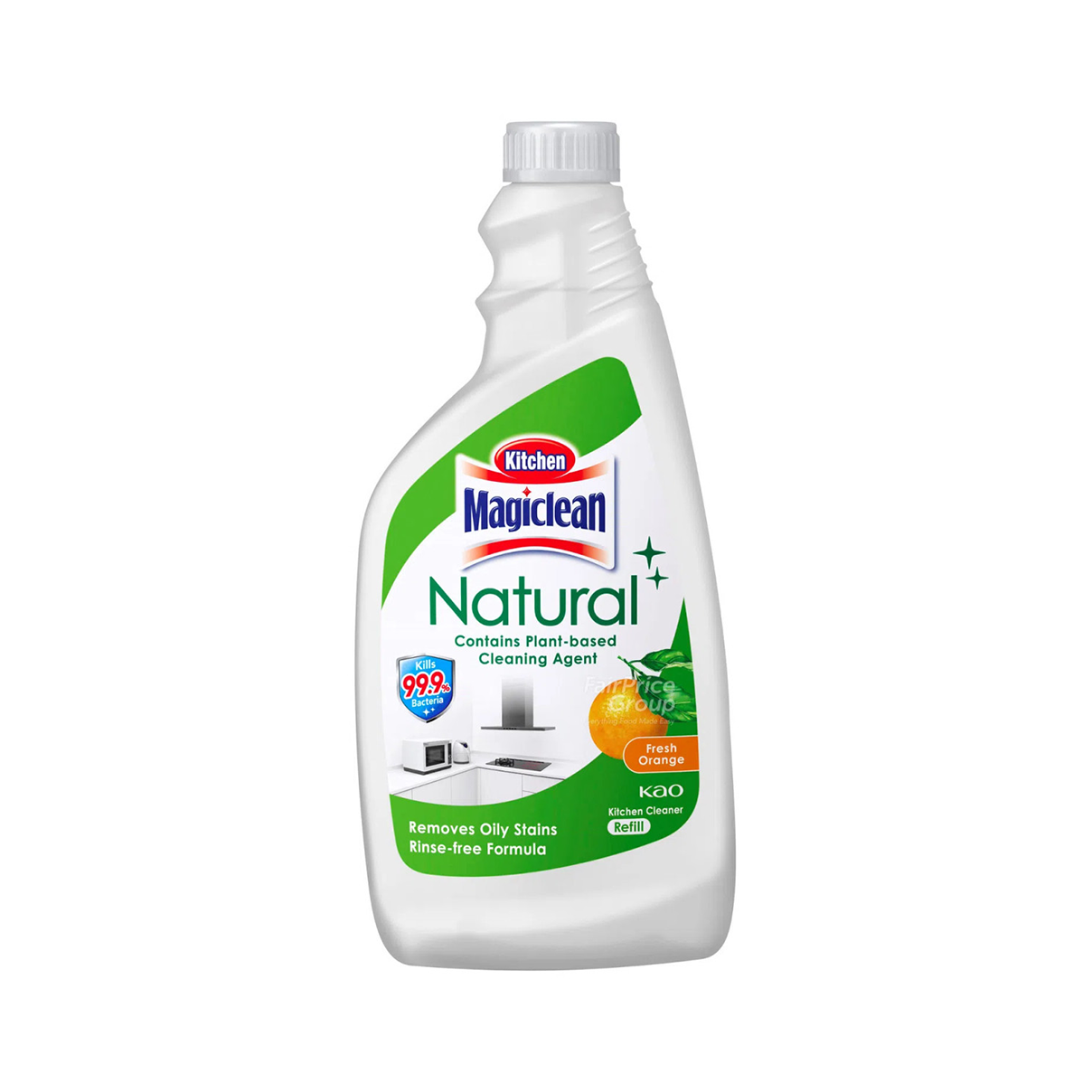 Kitchen cleaner natural fresh orange refill 500ml