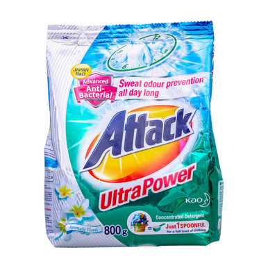 Attack Powder Detergent Ultra Power 3 Kg