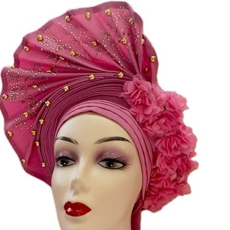 Auto Gele # 61 PINK - Aaron International