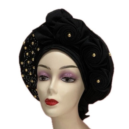 Auto Gele # 66 Black - Aaron International