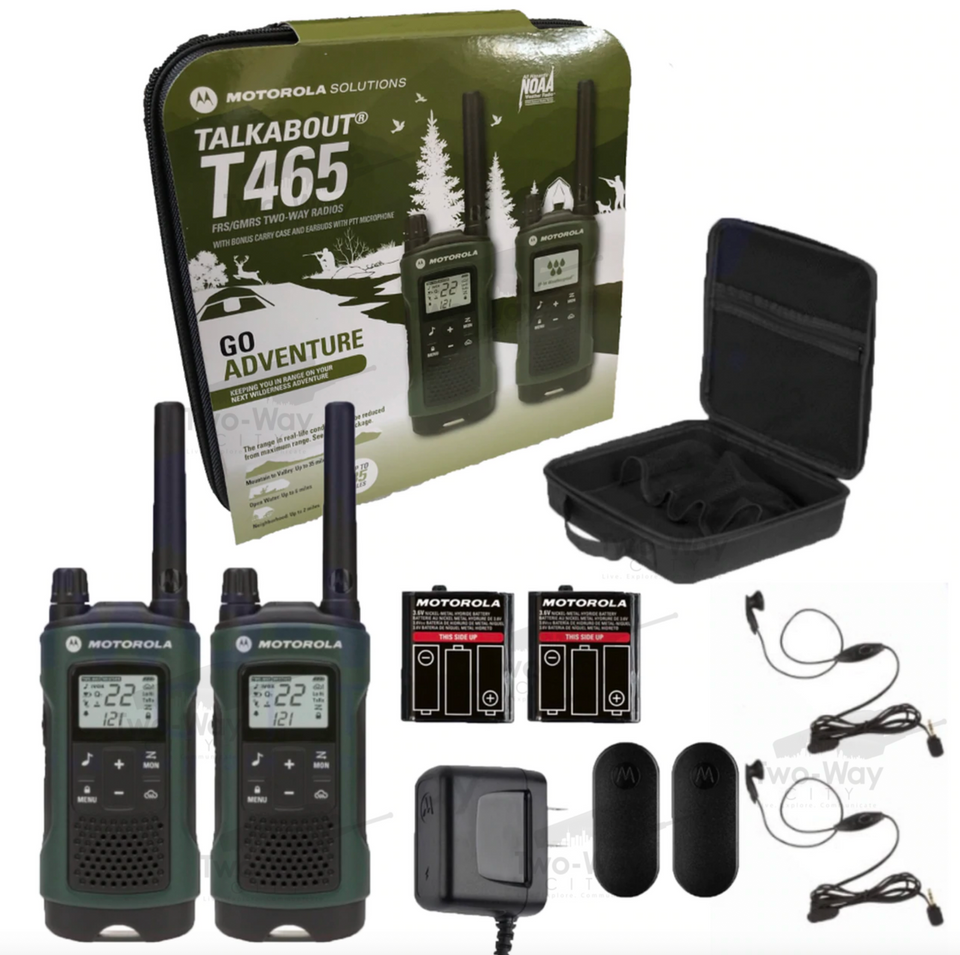 Motorola Talkabout T200TP Two Way Radio Triple Pack | Two-Way City