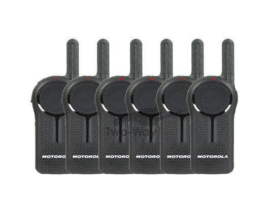 Motorola DLR1060 Digital Business Two Way Radio 6-Pack | Two-Way City