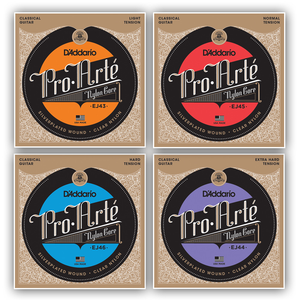 D'addario Folk Nylon Strings. Ball End Guitar Strings