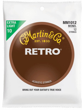 Martin Retro Monel Strings for 12-String Guitar