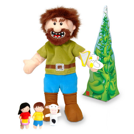Jack and the Beanstalk Puppets - Fiesta Crafts