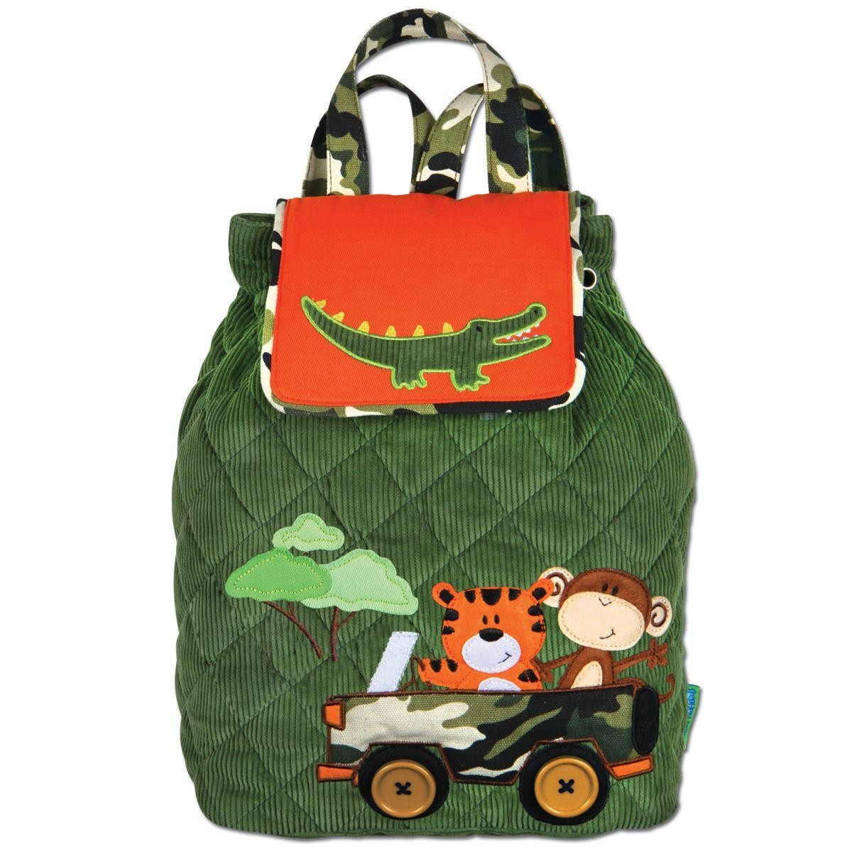 Stephen Joseph Signature Quilted Safari Backpack