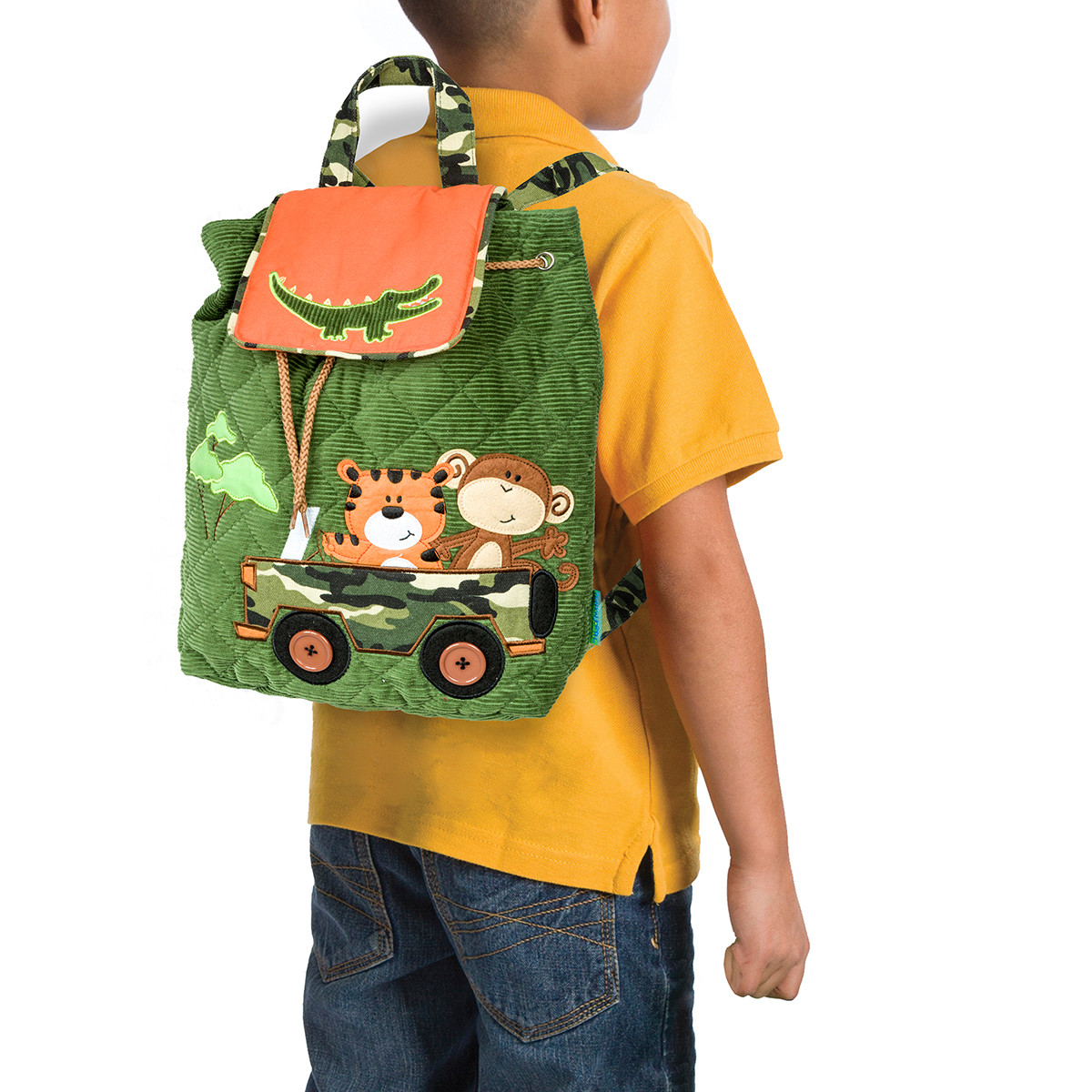 Stephen Joseph Signature Quilted Safari Backpack