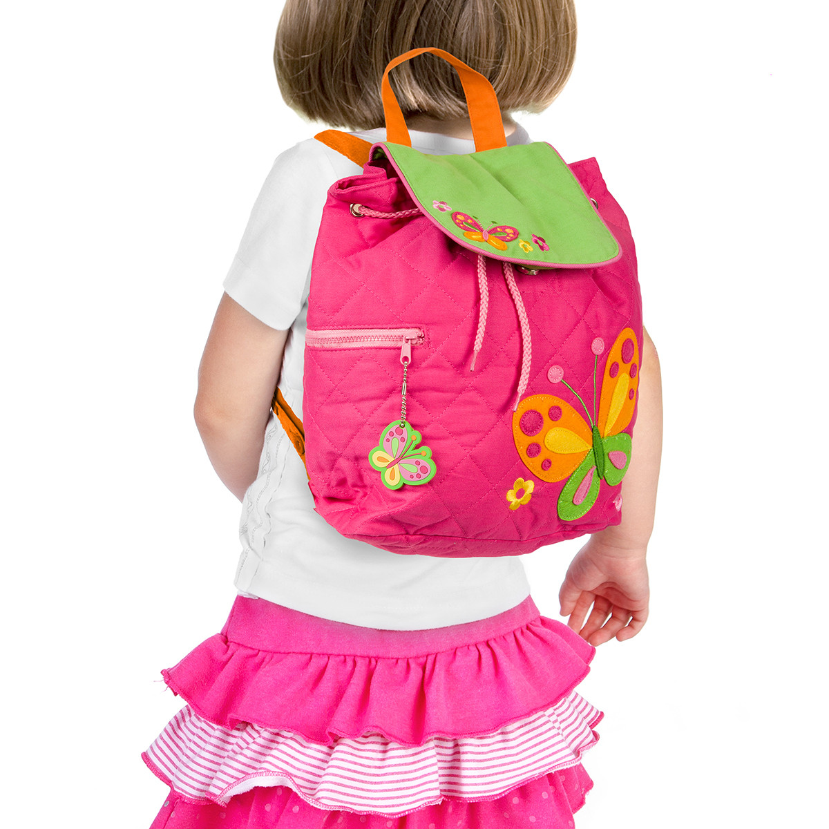Toddler Backpacks - Stephen Joseph Quilted Butterfly Backpack
