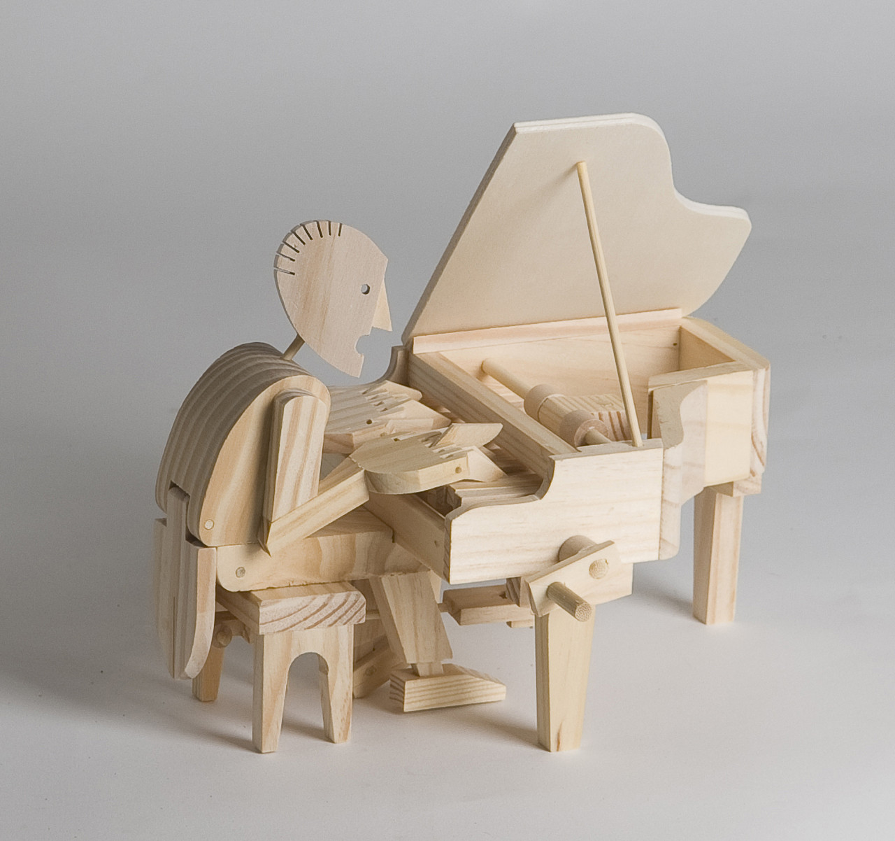 TimberKits - Pianist - Wooden Model Craft Kit