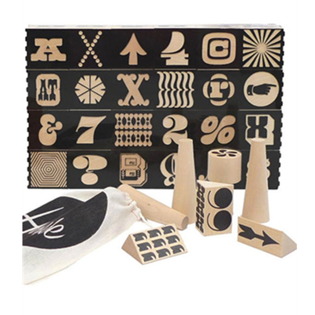 Uncle Goose Alphabet Factory Blocks