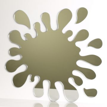 Childrens Mirrors - Splash Mirror with 4 Splash droplets