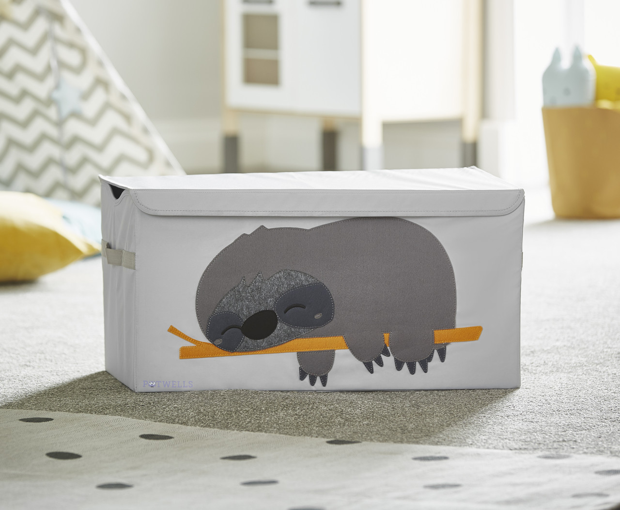 Sloth Toy Chest - Nursery Storage