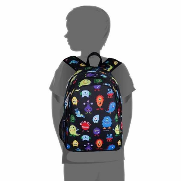 Wildkin Olive Kids Backpack - Monsters