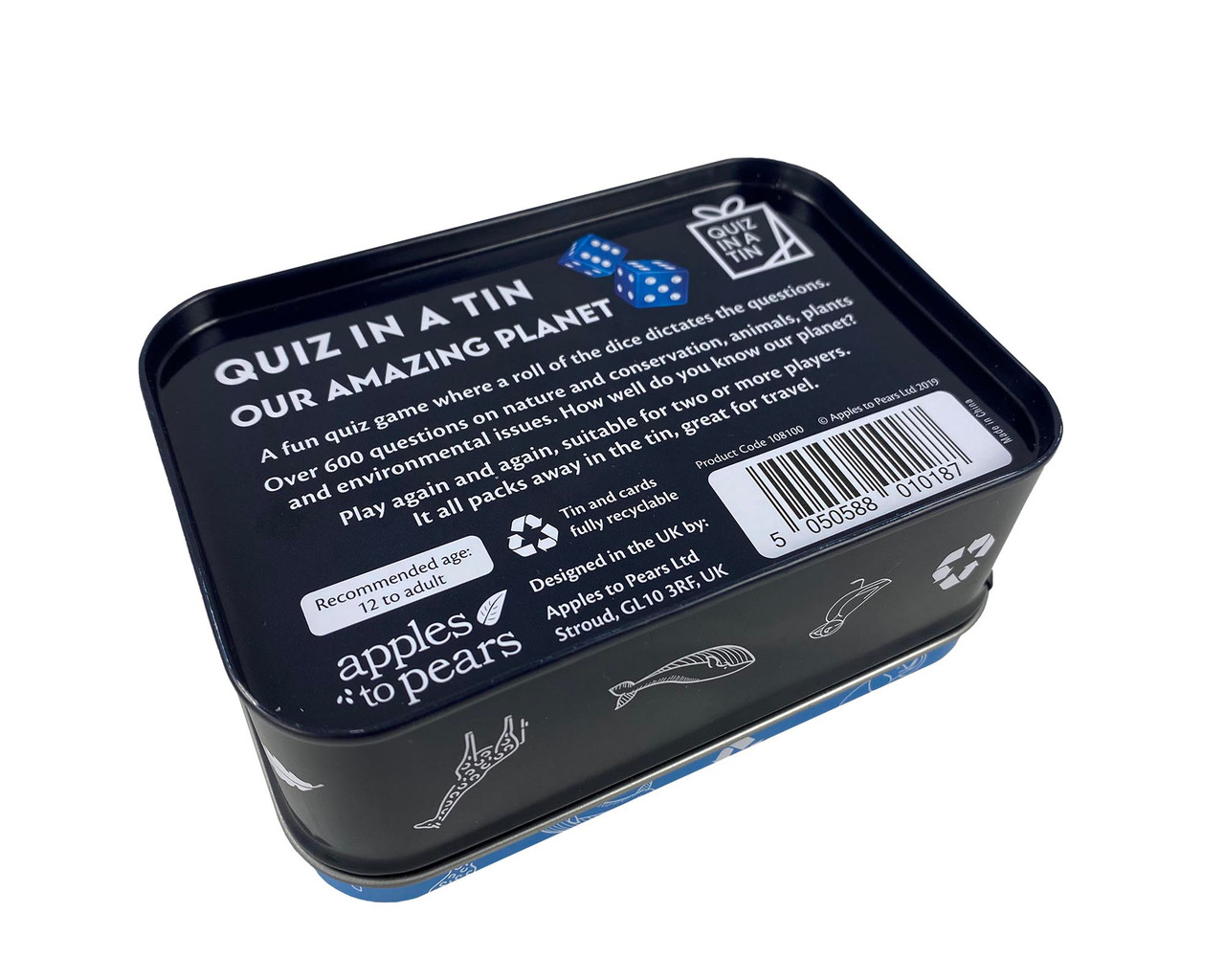 Quiz in a tin